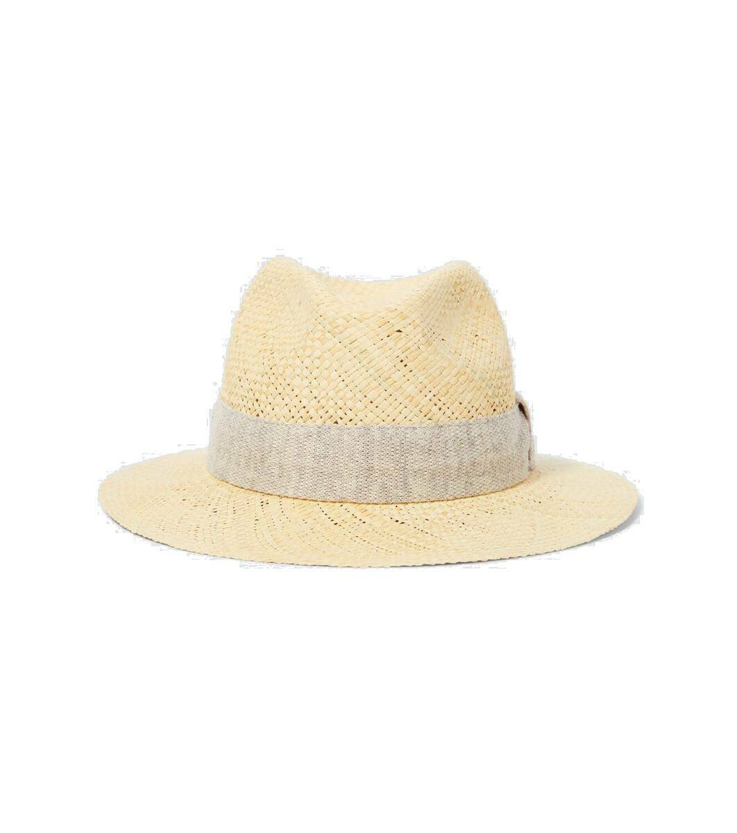 Kiton Straw Panama hat Kiton