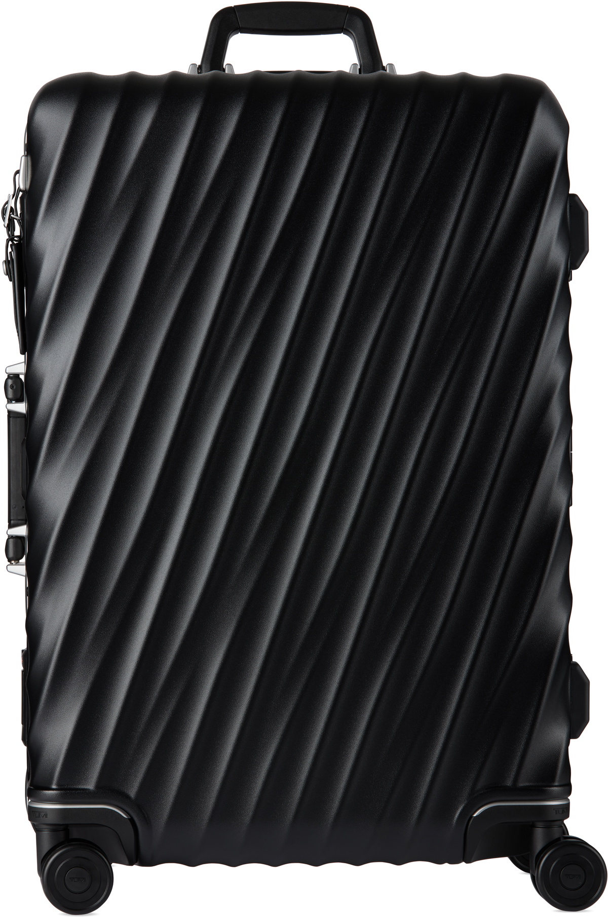 Tumi Black Short Trip Checked Suitcase Tumi