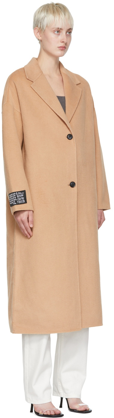 Ksubi Beige Kamille Coat Ksubi