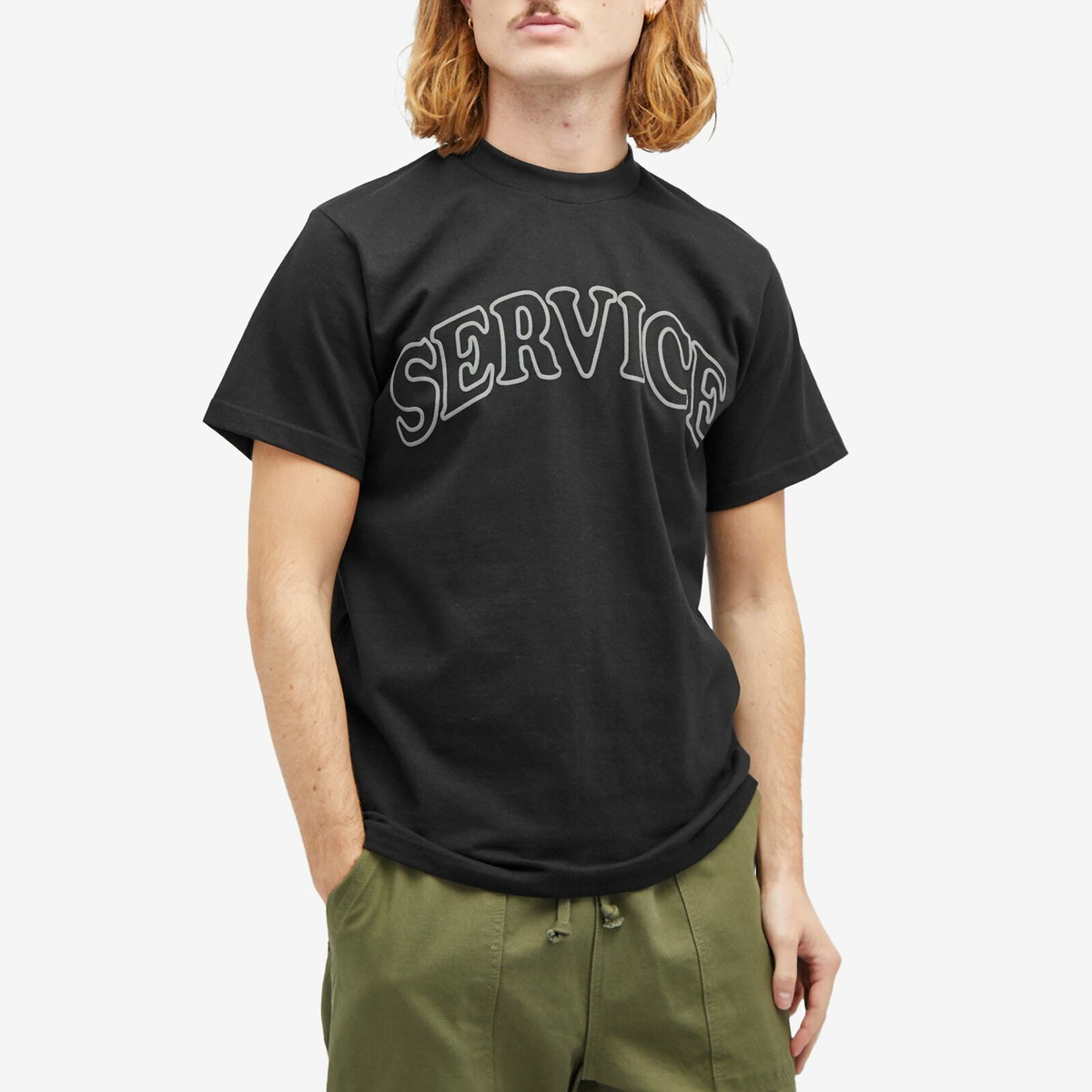 Service Works Men's Service T-Shirt in Black Service Works