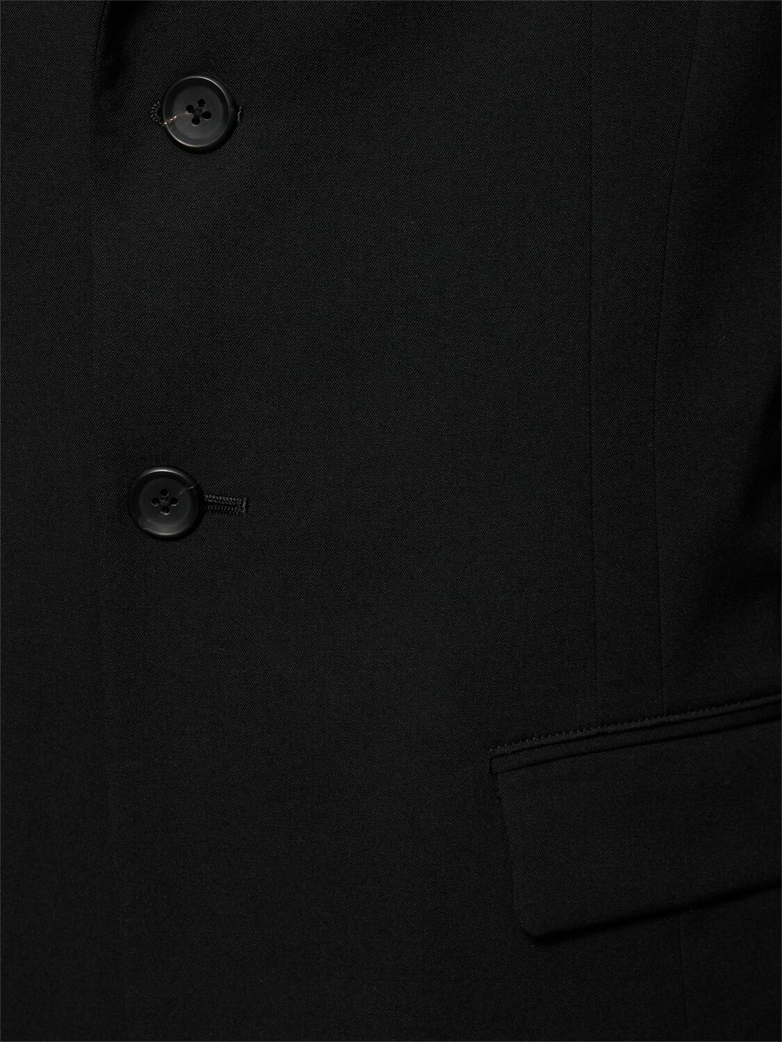 YOHJI YAMAMOTO - Peak Lapel Wool Jacket Yohji Yamamoto