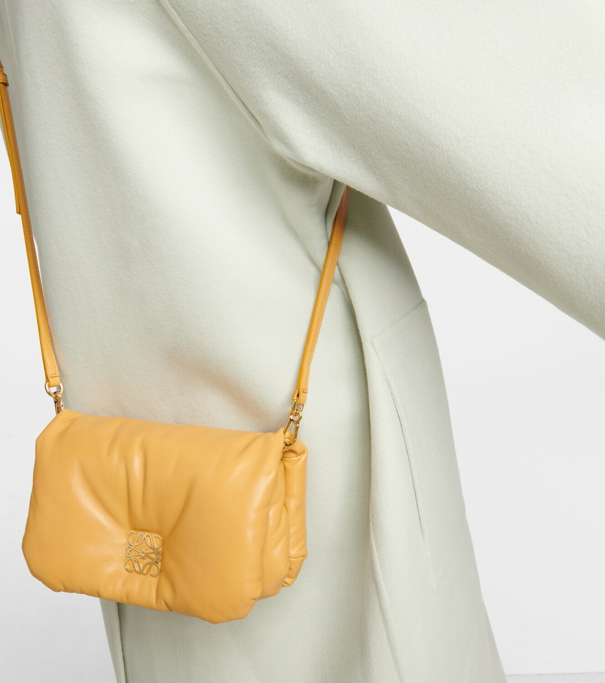 Loewe - Goya Puffer Mini leather shoulder bag Loewe