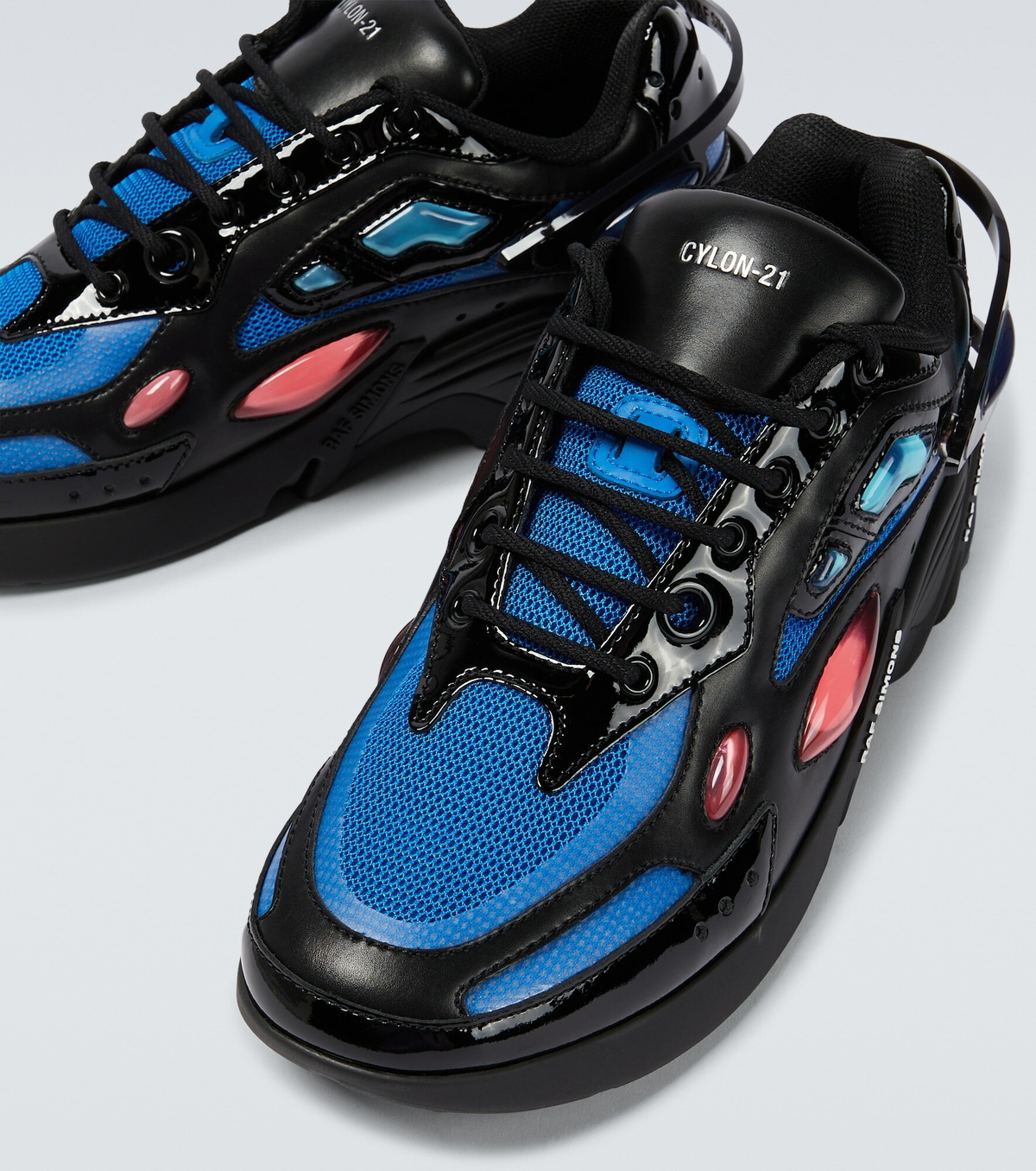 Raf Simons - Cylon-21 colorblock sneakers Raf Simons
