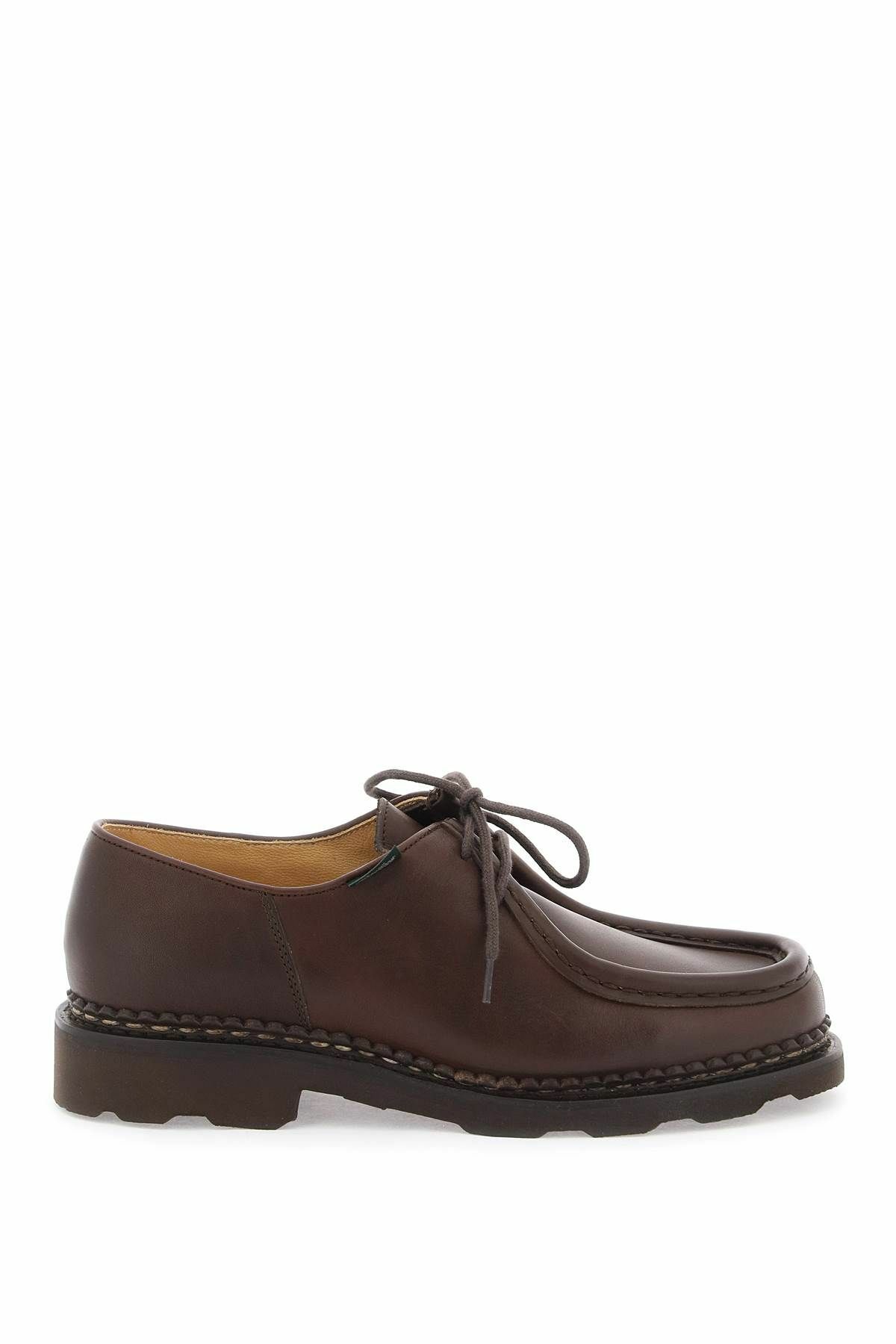 PARABOOT michael leather derby shoes Brown Paraboot