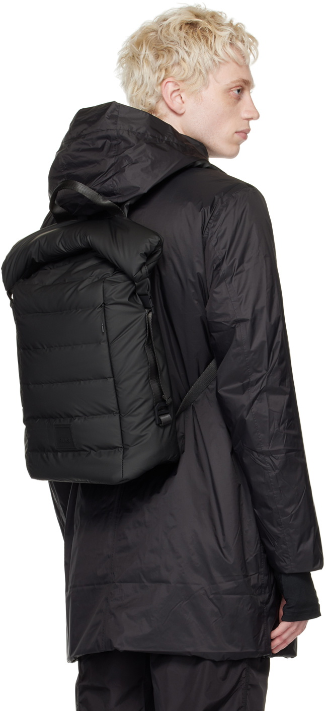 RAINS Black Fuse Coat Rains