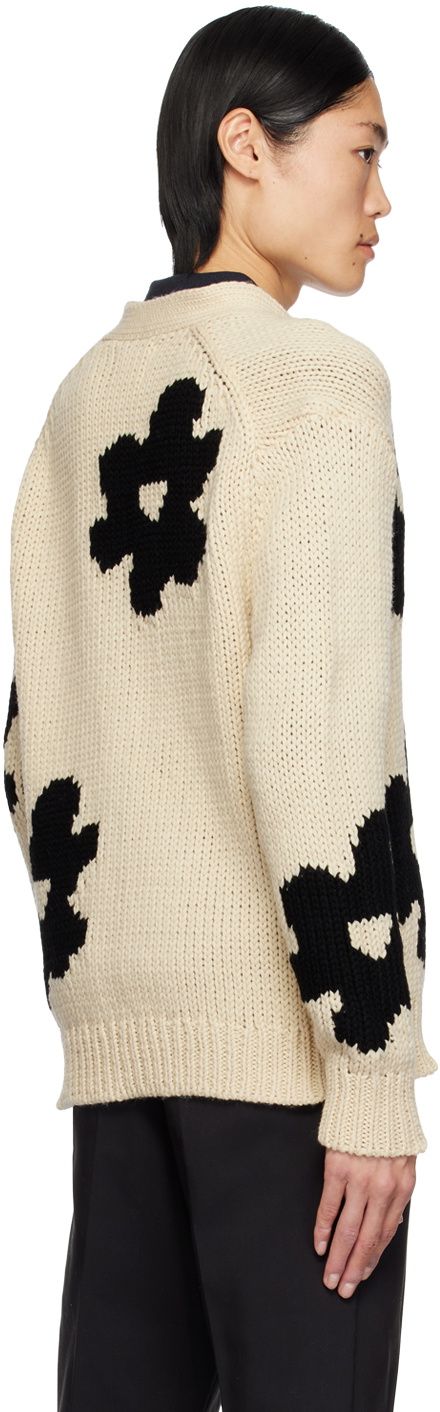 NN07 Beige & Black Mika 6620 Cardigan NN07