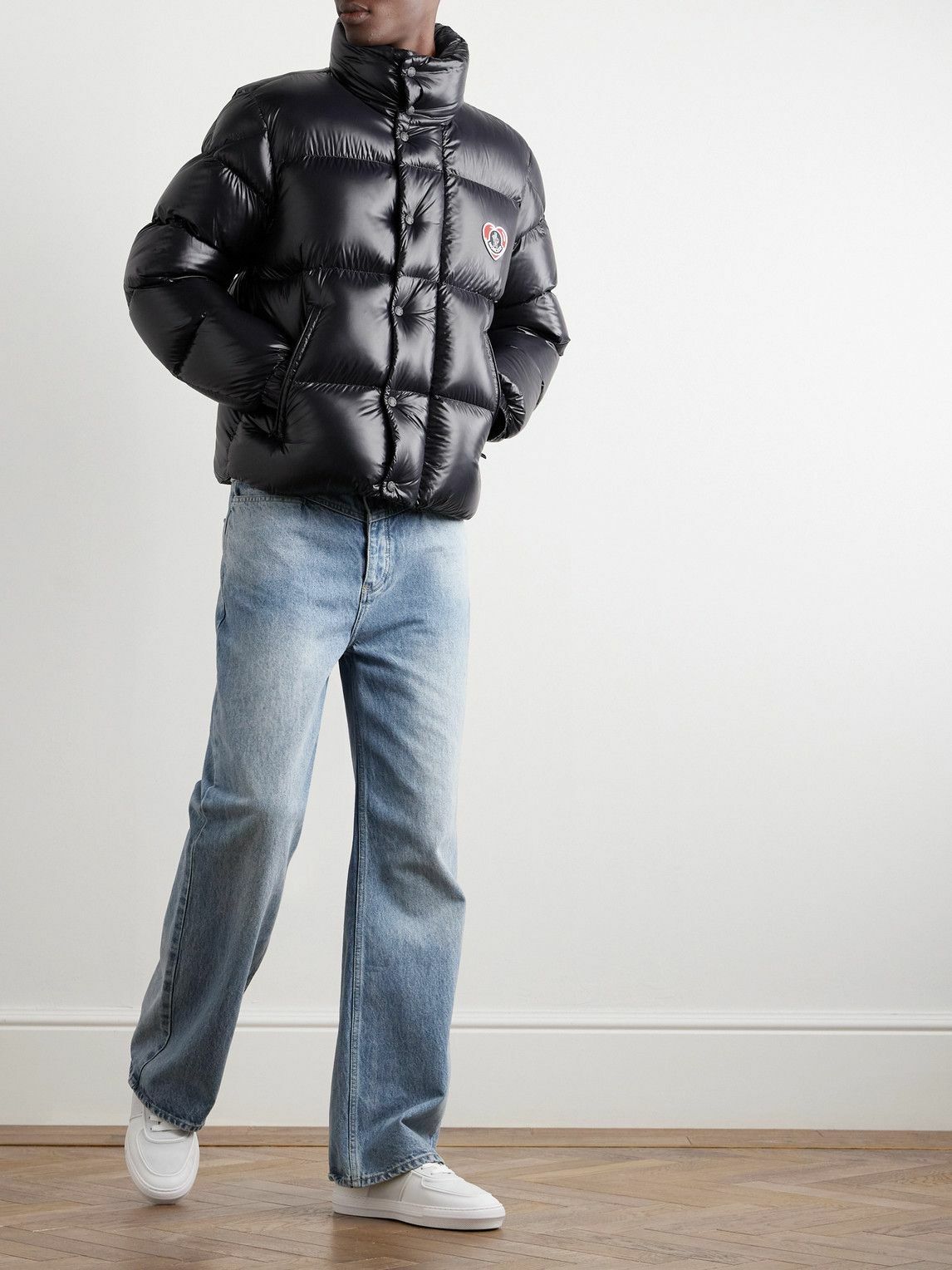 Moncler - Misam Logo-Appliquéd Quilted Shell Down Jacket - Black Moncler