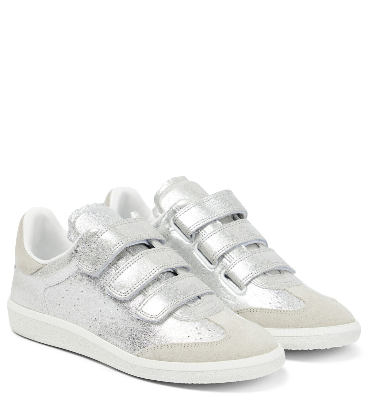 Isabel Marant - Beth metallic leather sneakers Isabel Marant