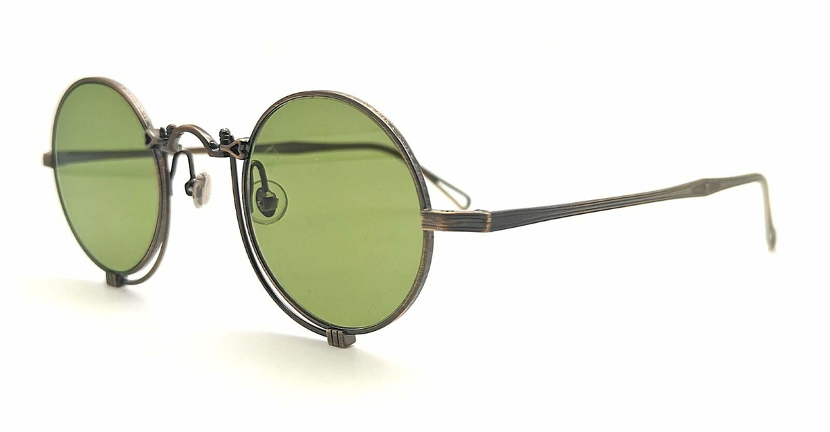 Matsuda 10601h - Shiny Antique Gold Sunglasses Matsuda