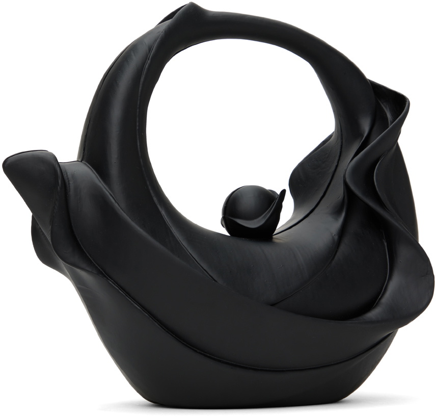Feng Chen Wang Black 3D Chahu Bag Feng Chen Wang