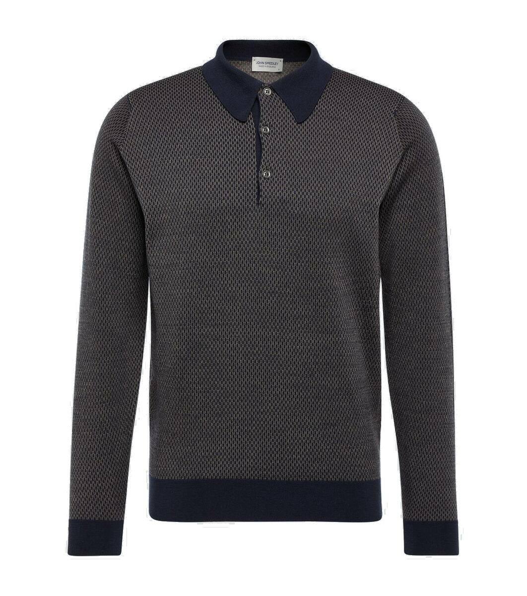 John Smedley Acaster wool polo sweater John Smedley