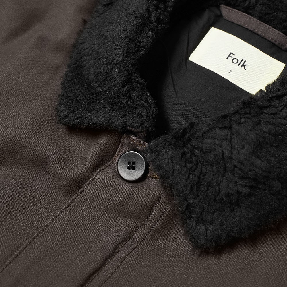 Folk Alber Shearling Collar Jacket Folk