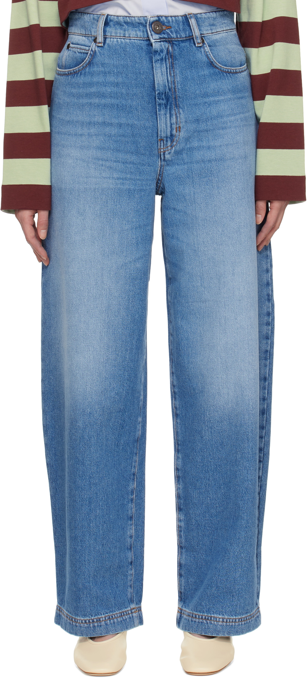 Weekend Max Mara Blue Brava Jeans Weekend Max Mara