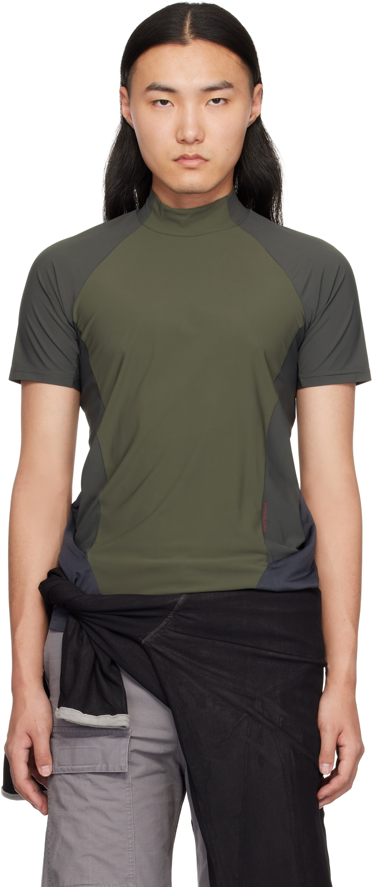 HYEIN SEO Green Pocket T-shirt Hyein Seo HYEIN SEO Green Pocket T-shirt Hyein Seo