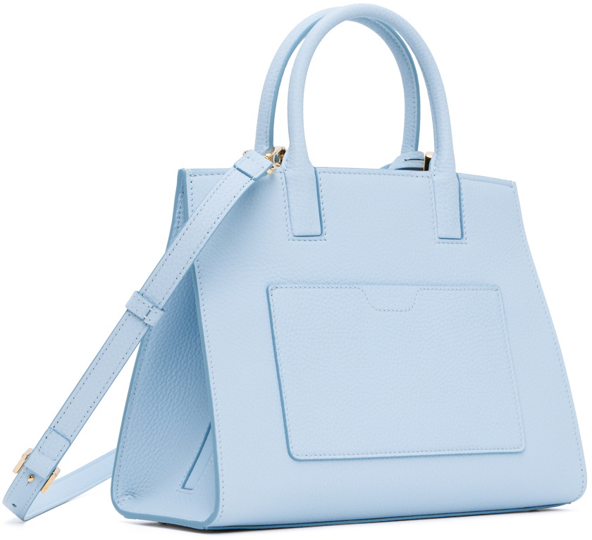 Burberry Blue Mini Frances Bag Burberry
