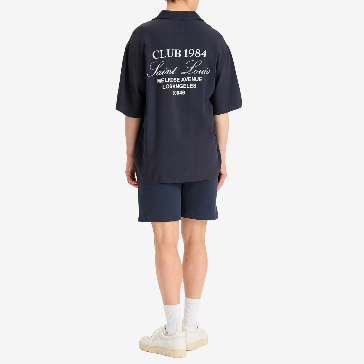 Club 1984 Men's Melrose 1984 Vacation Shirt in Navy Club 1984