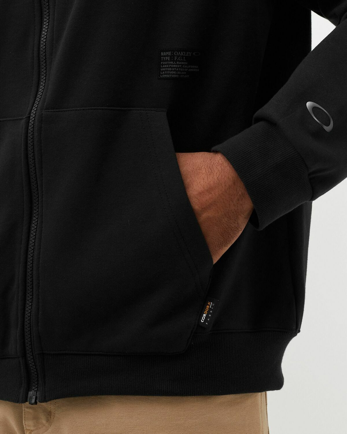 Oakley Fgl Nc Static Fleece Jacket 1.0 Black Fleece Jackets Oakley