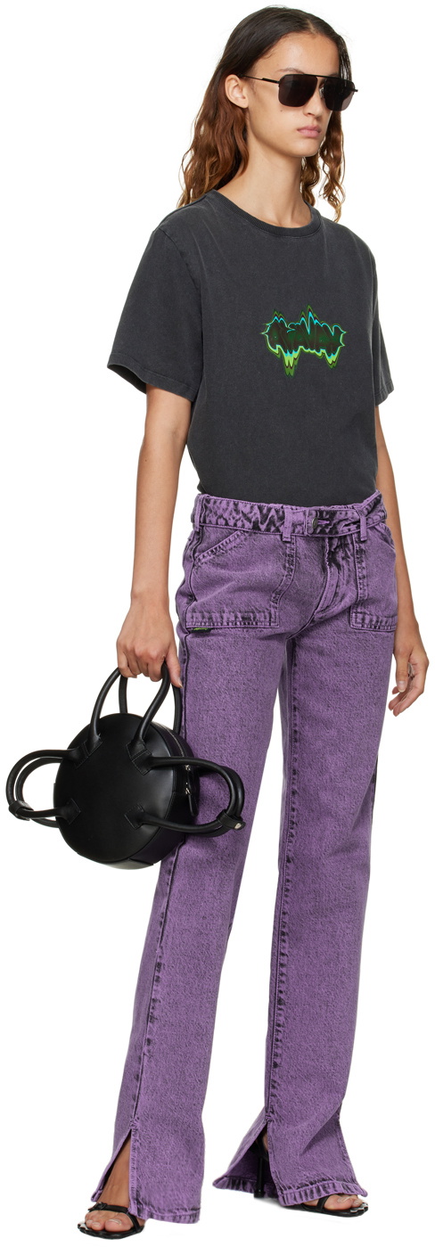 AVAVAV Purple Faded Jeans AVAVAV