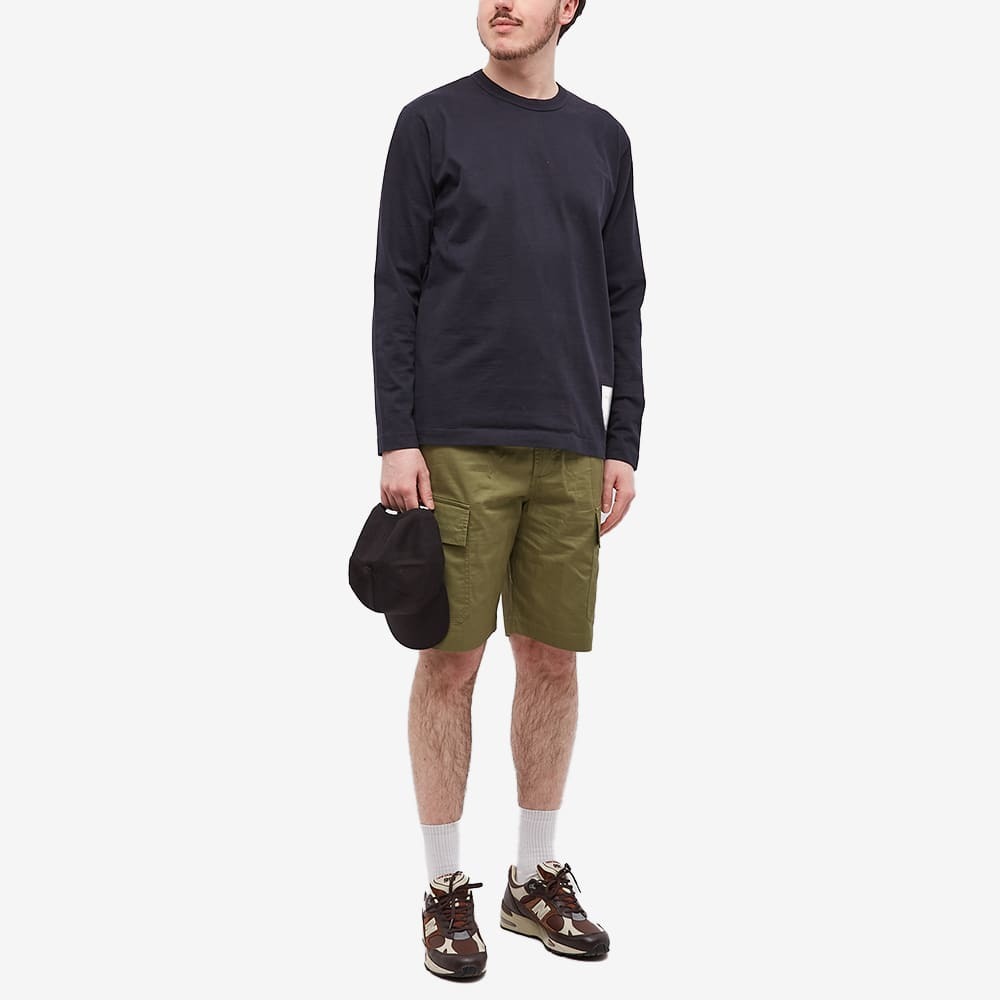 Universal Works Men's Cargo Short in Olive Universal Works