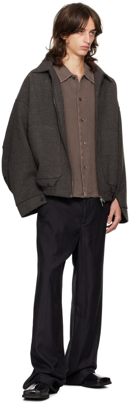 The Frankie Shop Gray Felix Jacket The Frankie Shop