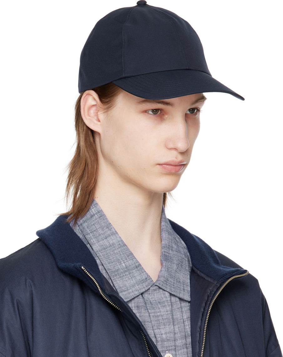 nanamica Navy 2L Gore-Tex Cap Nanamica