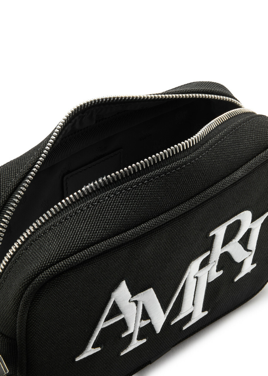 Amiri Staggered Canvas Camera bag - Black - One Size Amiri