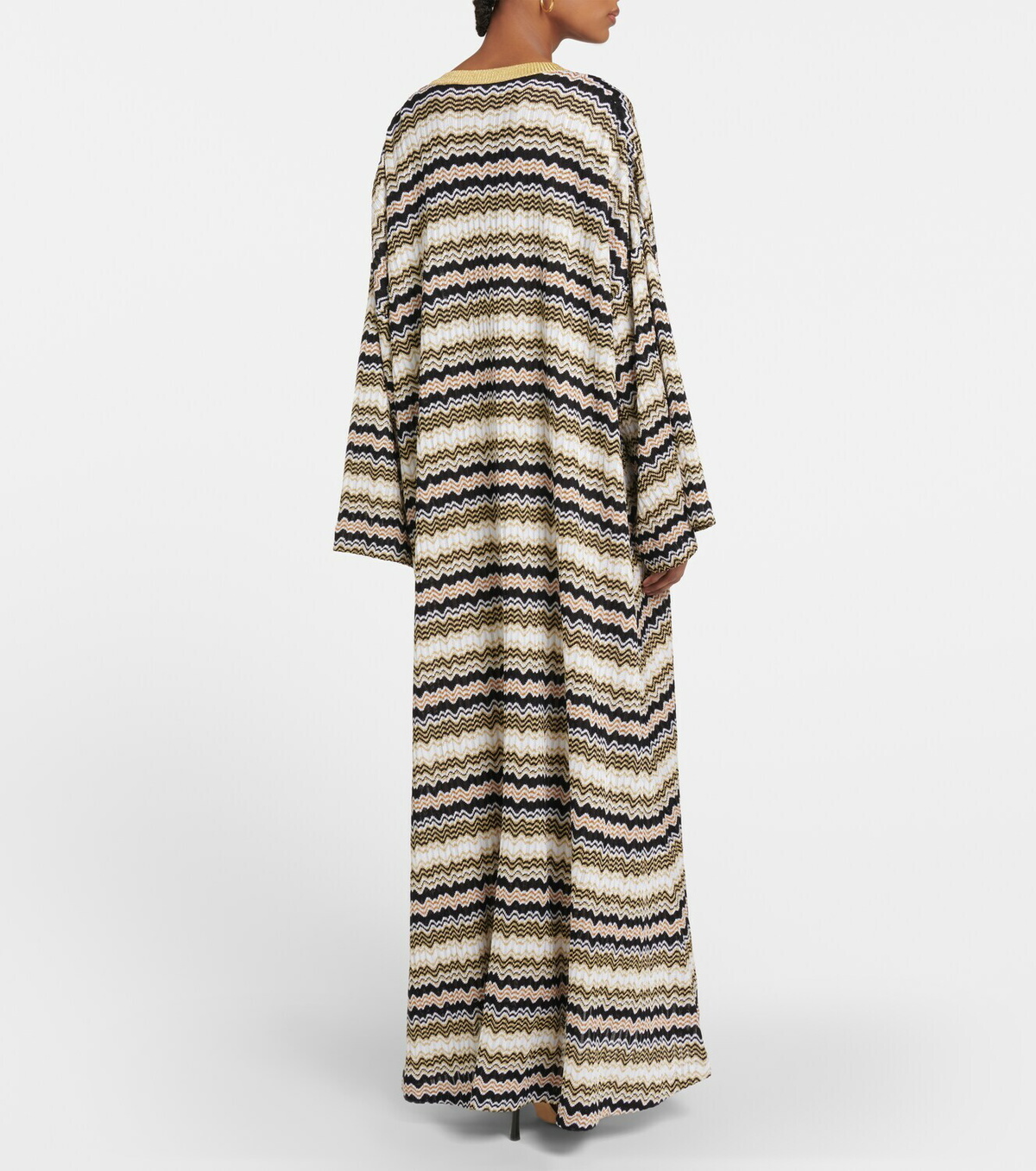 Missoni Printed silk-blend maxi dress Missoni