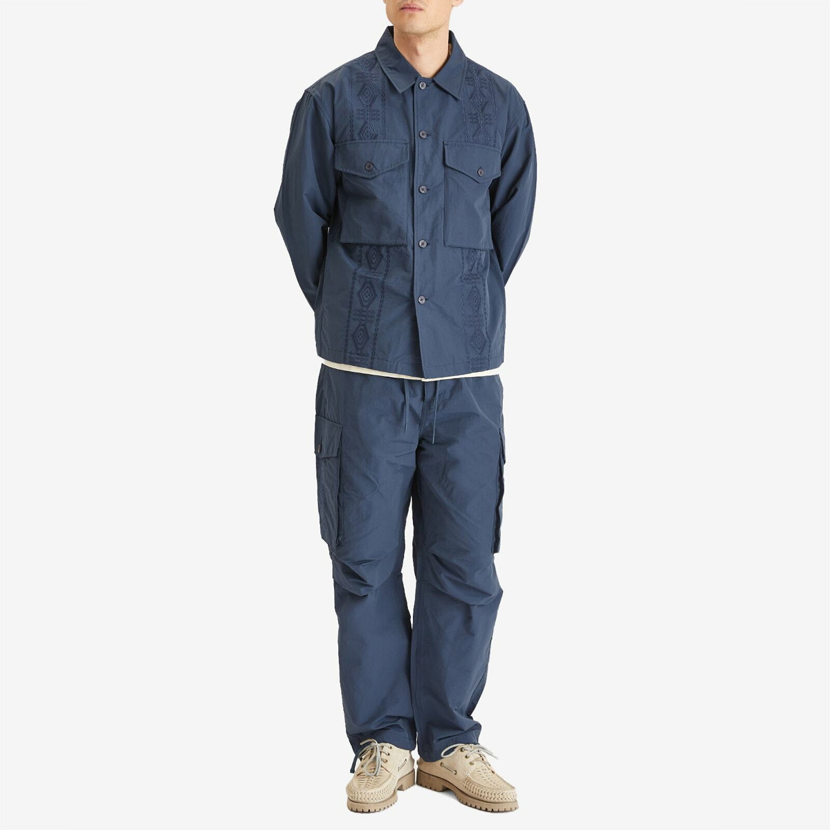 Pendleton Men's Parachute Overshirt in Navy Pendleton