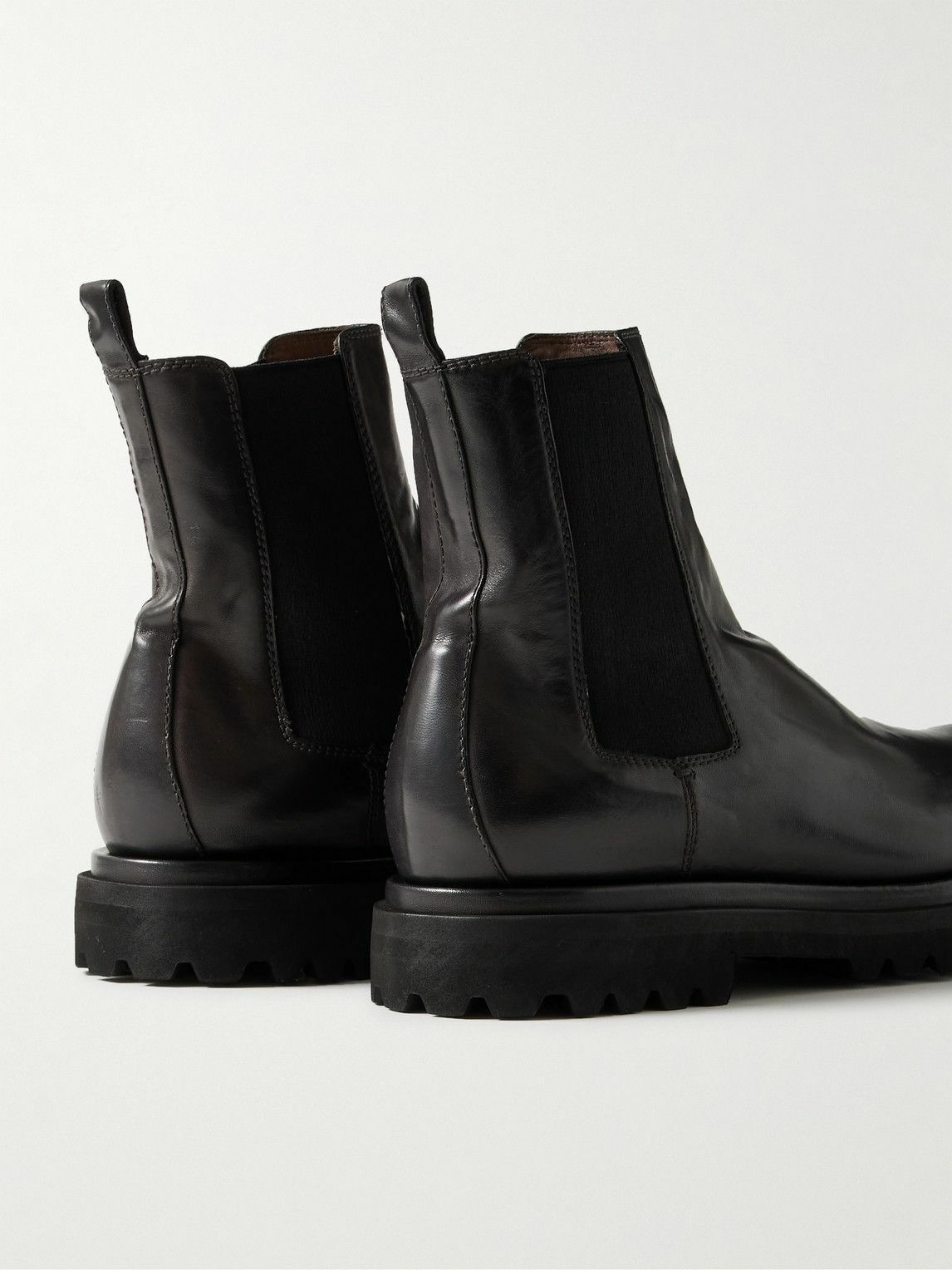 Officine Creative - Leather Chelsea Boots - Gray Officine Creative