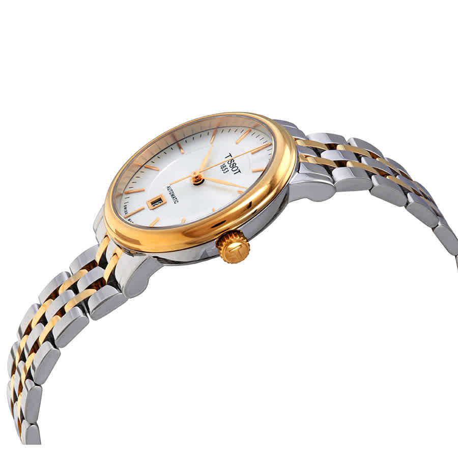 Tissot Carson Automatic Silver Dial Ladies Watch T122.207.22.031.00 Tissot