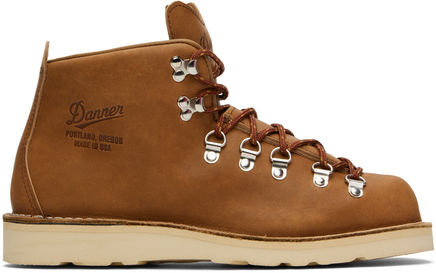 Danner Tan Mountain Light Boots Danner