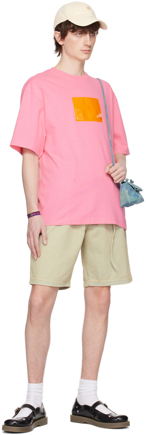 Acne Studios Pink Inflatable T-Shirt Acne Studios