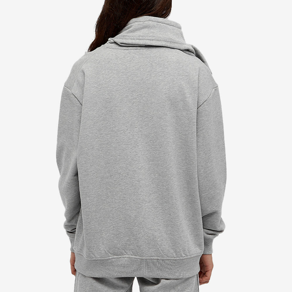 Y/Project Women's x Fila Double Neck Hoody in Grey Y/Project