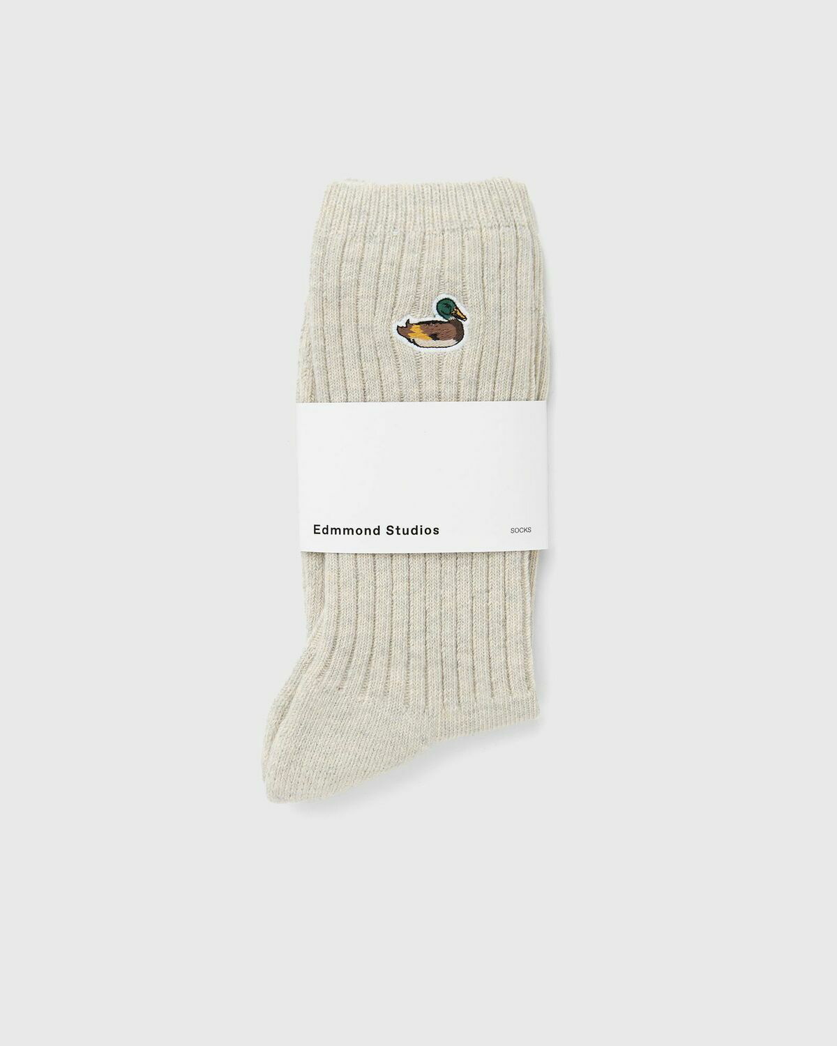 Edmmond Studios Duck Socks Grey Socks Edmmond Studios