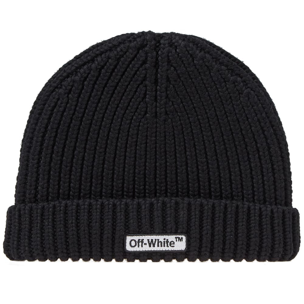 Off-White Beanie Black Off-White