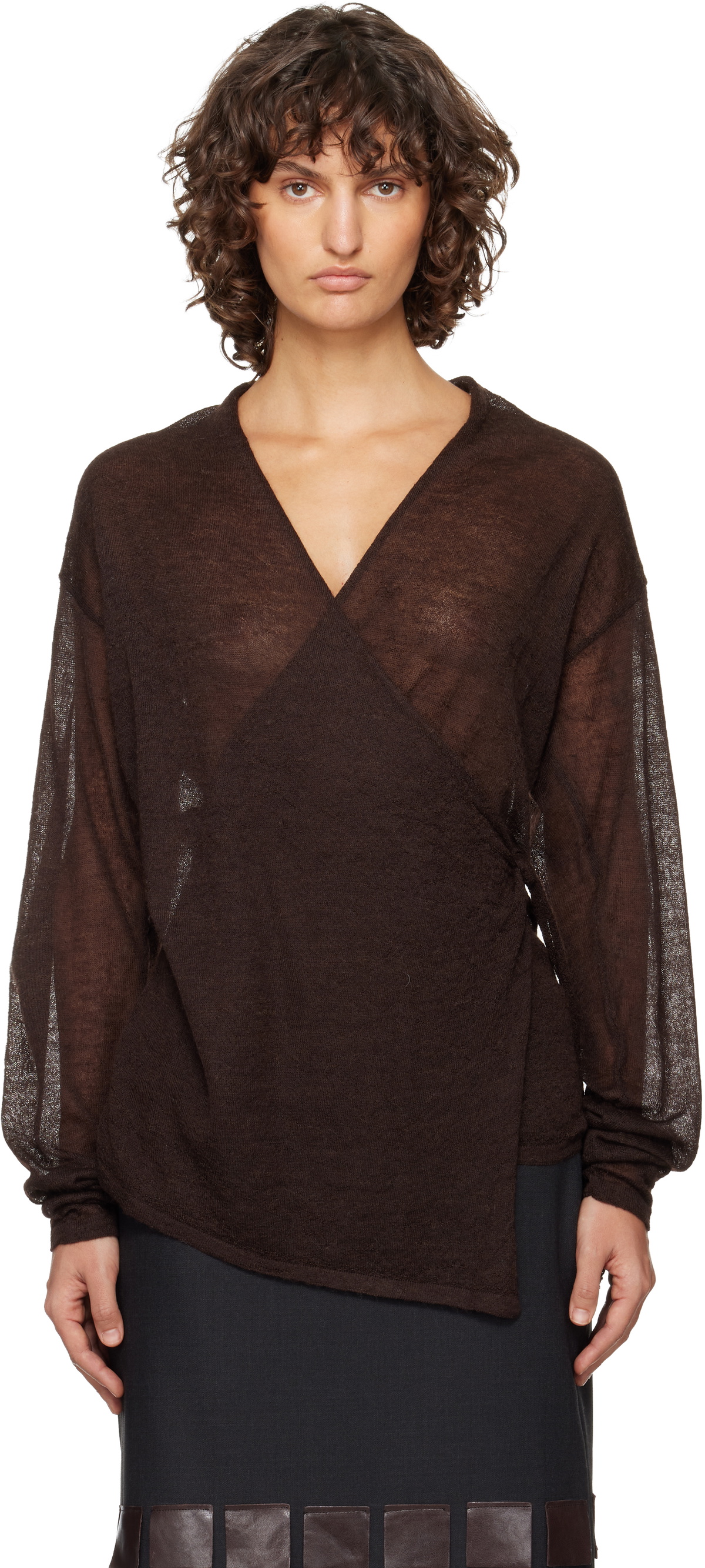 Paloma Wool Brown Sudi Cardigan Paloma Wool