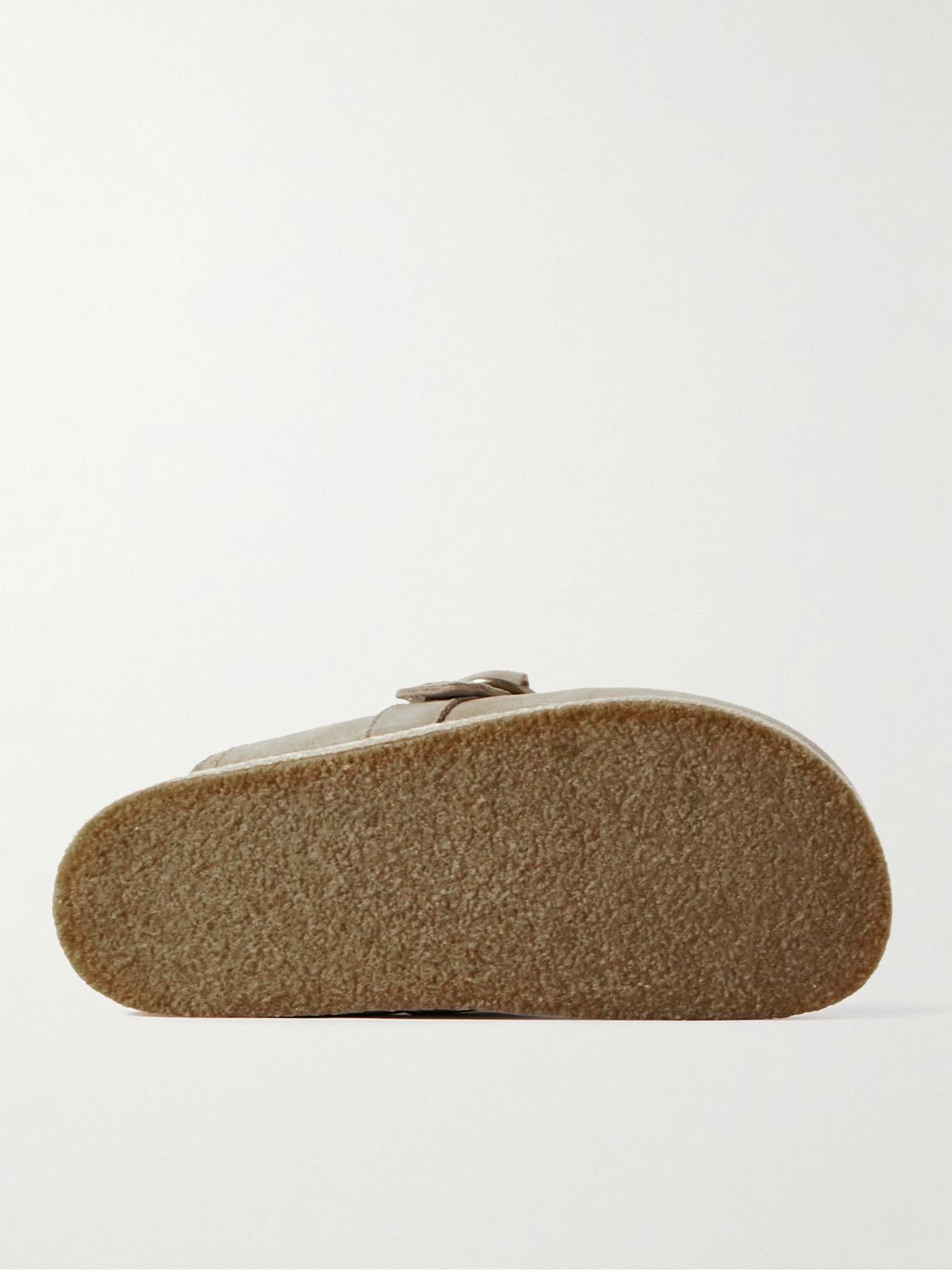 Polo Ralph Lauren - Turbach Shearling-Lined Suede Clogs - Neutrals Polo ...