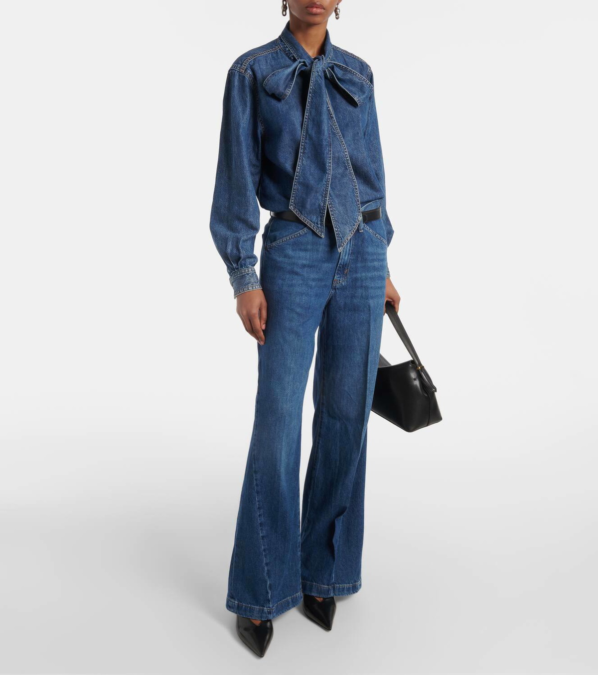 Frame Le Baggy Palazzo wide-leg jeans Frame Denim