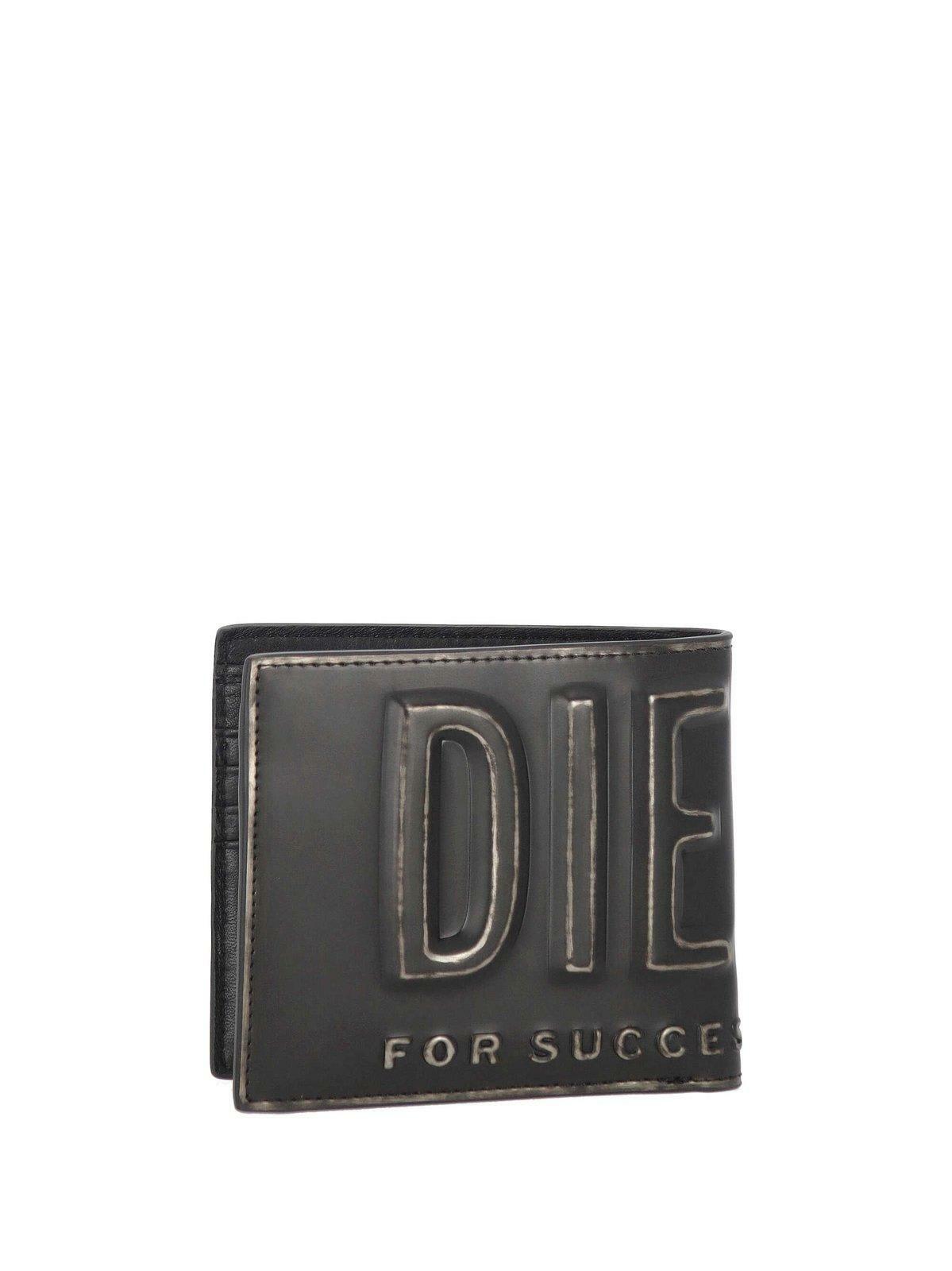Diesel Embossed Logo Bifold Wallet Diesel