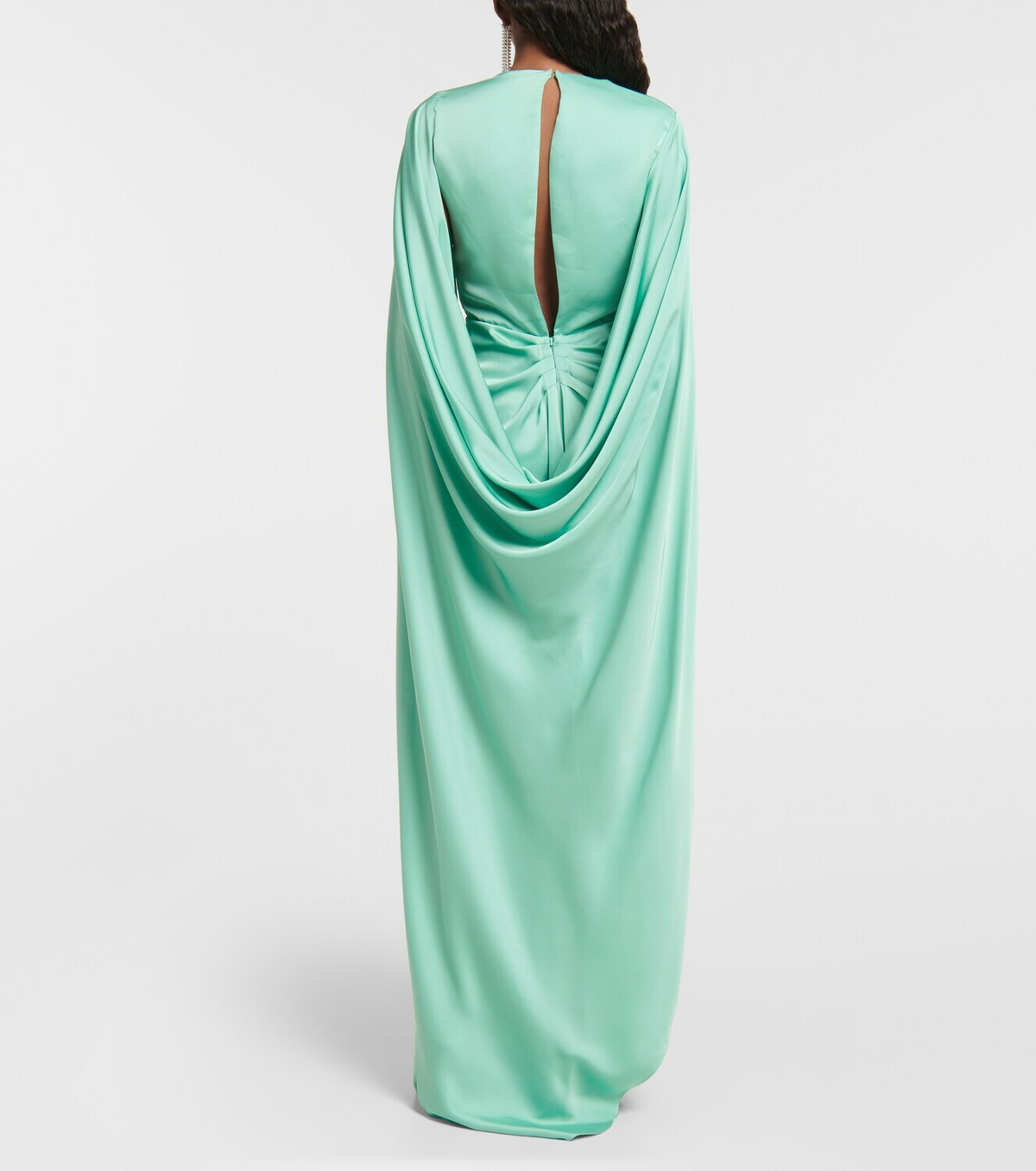 Costarellos Simone satin gown Costarellos