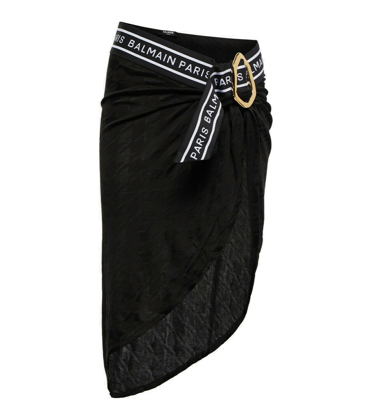 Balmain - Logo jersey beach cover-up Balmain