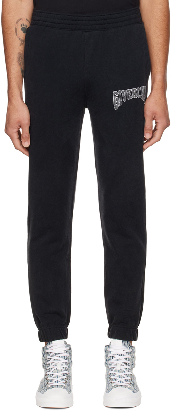 Givenchy Black Slim-Fit Lounge Pants Givenchy
