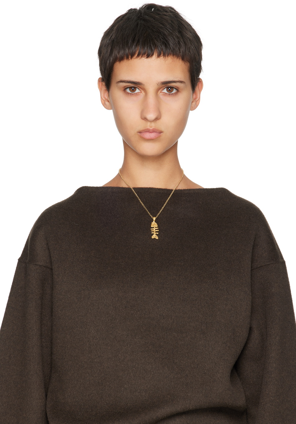 Alighieri Gold 'The Silhouette Of Summer' Necklace Alighieri