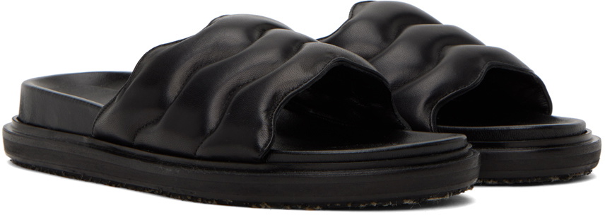 Marni Black Fussbett Slides Marni