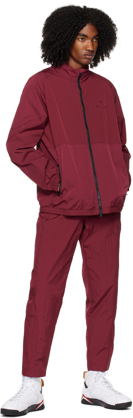 Nike Jordan Burgundy 23 Engineered Lounge Pants Nike Jordan Brand