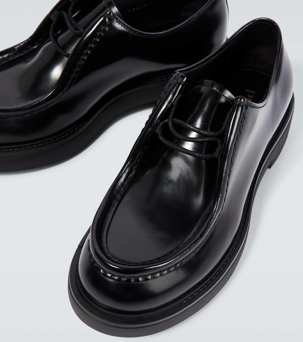 Prada Diapason leather loafers Prada