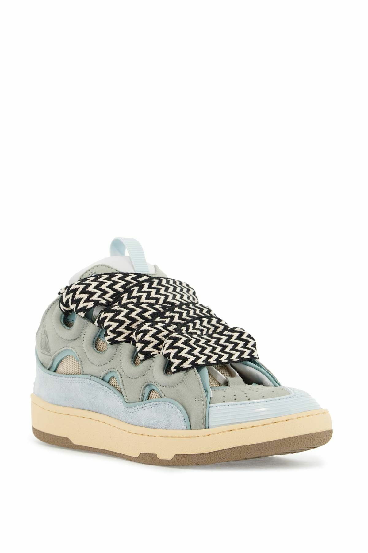 LANVIN curb sneakers Light blue Lanvin