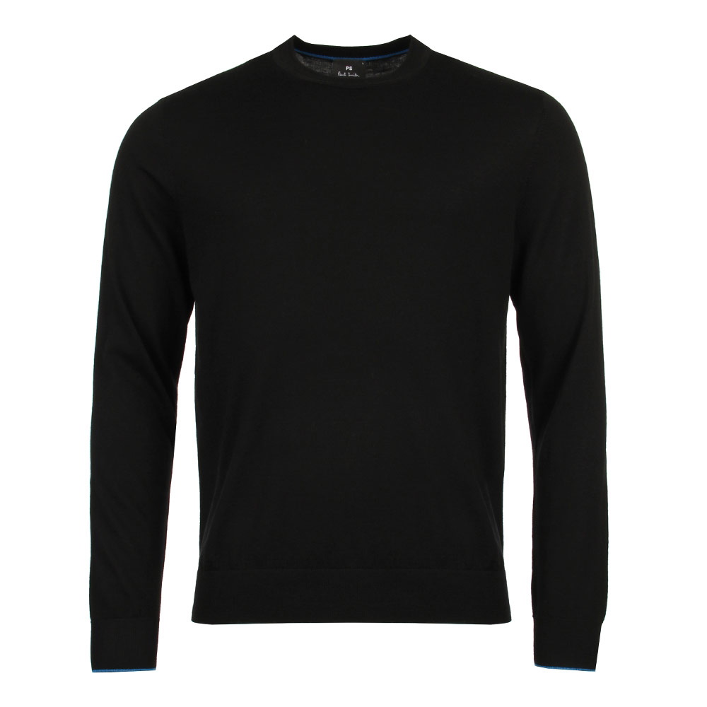 Crew Neck Sweater - Black Paul Smith