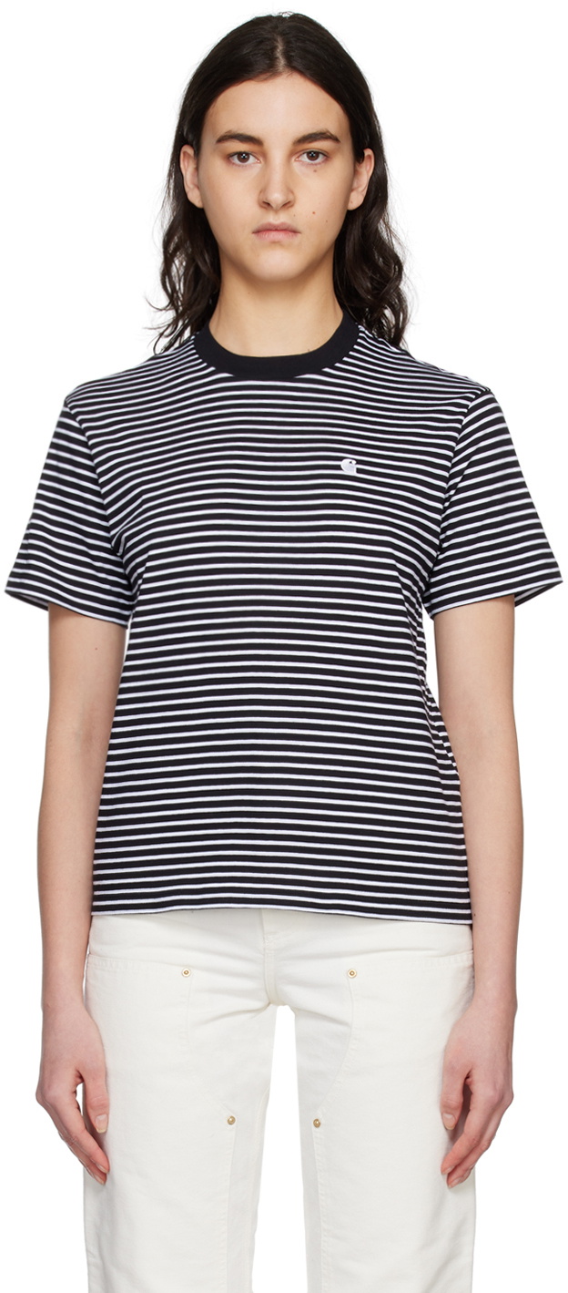 Carhartt Work In Progress Black & White Coleen T-Shirt Carhartt WIP