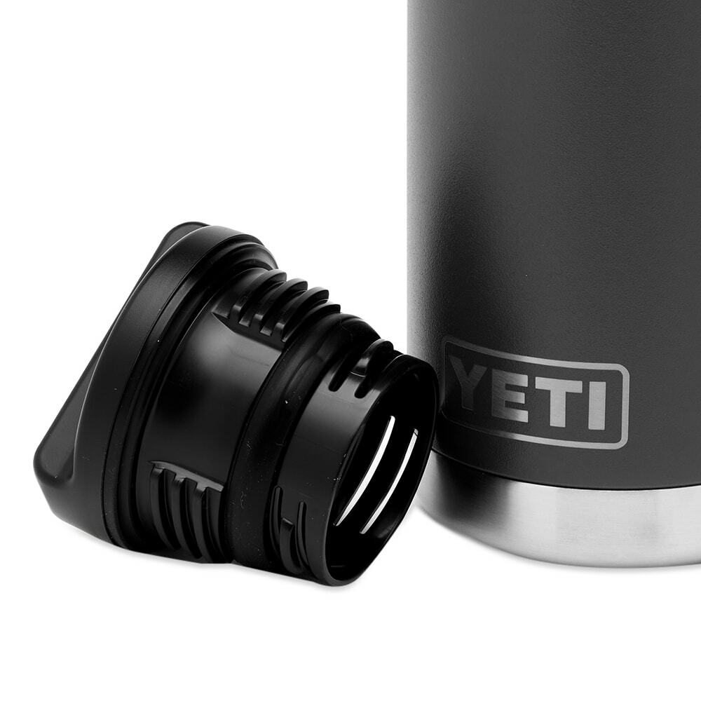 YETI 12oz Insulated Bottle With Hot-Shot Cap in Charcoal Yeti